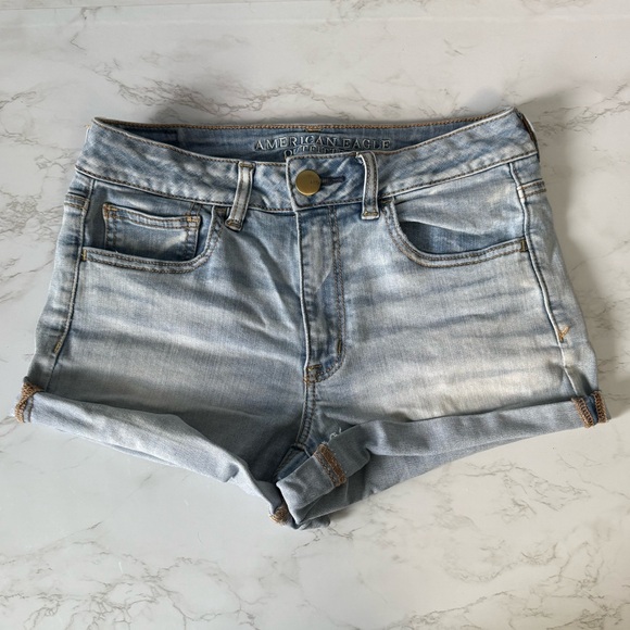 American Eagle Outfitters | Shorts | American Eagle Hirise Shortie ...
